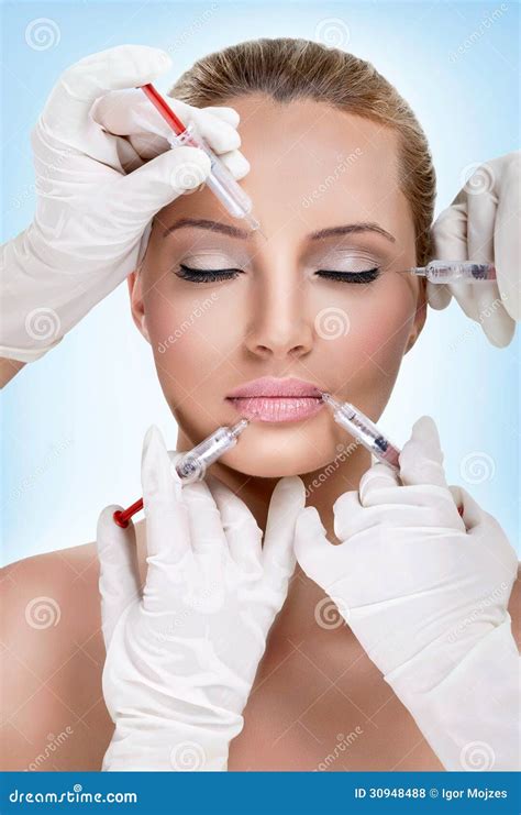 Injections Of Botox Stock Photo Image Of Doctor Healthcare 30948488