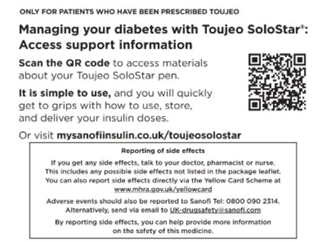 Toujeo® Insulin Glargine 300 Units Ml