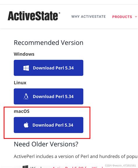 activeperl安装教程mac苹果电脑 activeperl下载教程 csdn博客