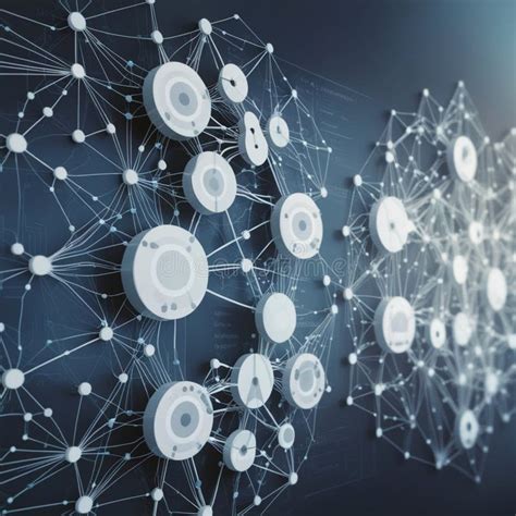 Neural Network Visualization Background Stock Illustration Illustration Of Biology Graphic