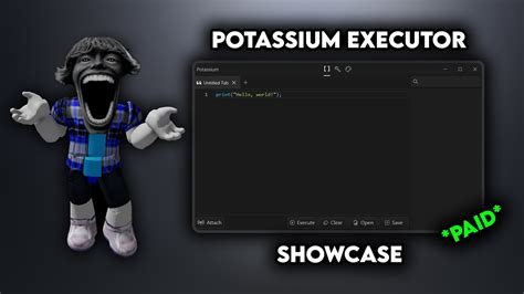 Potassium Roblox Executor Showcase Paid Youtube