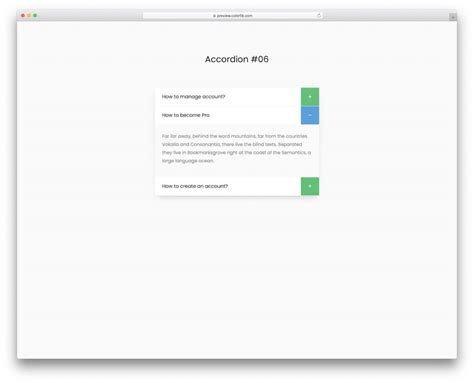 20 Best Free Bootstrap Accordions In 2021 Colorlib