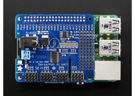 Adafruit Servo Hat Para Raspberry Pi Adafruit BricoGeek