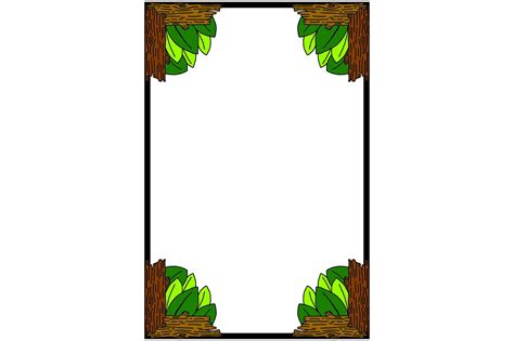 Halloween Potrait Border With Tree Theme Graphic By Arief Sapta Adjie Creative Fabrica