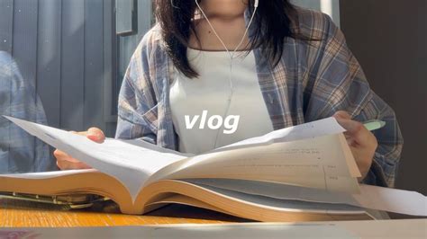 Eng 대학생 시험기간 브이로그 편의점 알바 Youtube