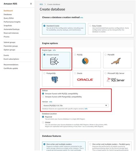 create a high availability database cluster with amazon aurora