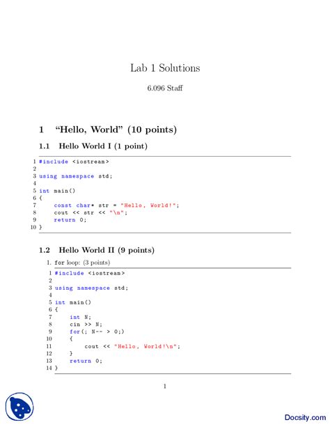 Constants Data Structure Programming Lab Task Solution Docsity