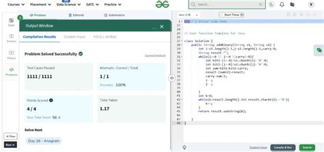 dsa 100daysofcode java problemsolving geeksforgeeks