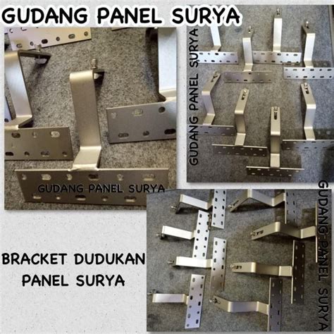 Jual Bracket Dudukan Modul Panel Surya Tile Roof Hook S Hook Shopee Indonesia