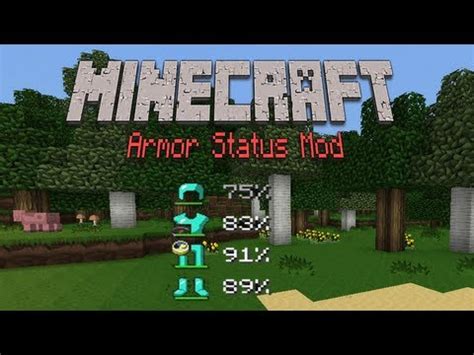 How To Install Armor Status HUD Mod For Minecraft YouTube