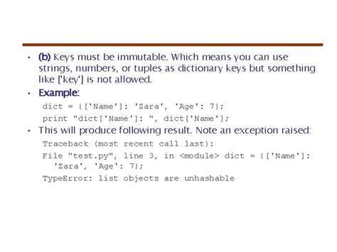 12 Python Dictionary A Dictionary Is Mutable And
