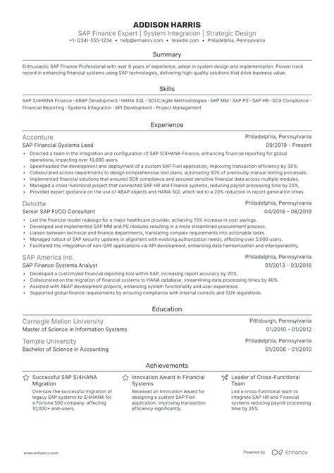 5 Functional Manager Resume Examples And Guide For 2024