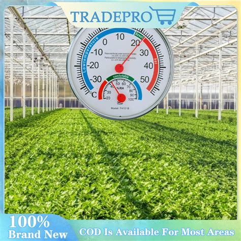 Round Type Thermometer Hygrometer Indoor Outdoor Thermometer Hygrometer