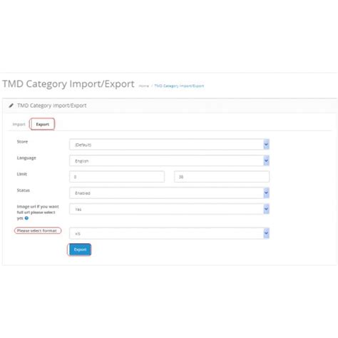 Opencart Import And Export Xml X X X X
