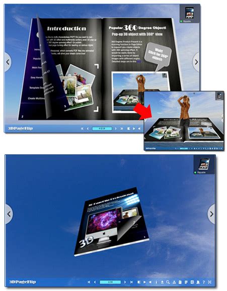 3d Pageflip Professional Satisfy Ebook Reader Interactively In 3d Way