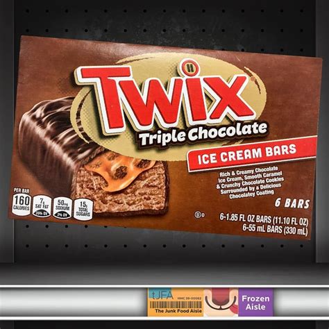 Twix Triple Chocolate Ice Cream Bars The Junk Food Aisle Icecream