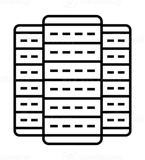 Data Center Servers Representing Big Data Storage And Cloud Computing 53238809 Png