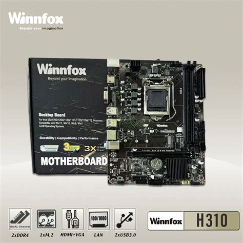 Review Mainboard Winnfox H310 –Bo mạch chủ hiệu suất ổn định, giá rẻ