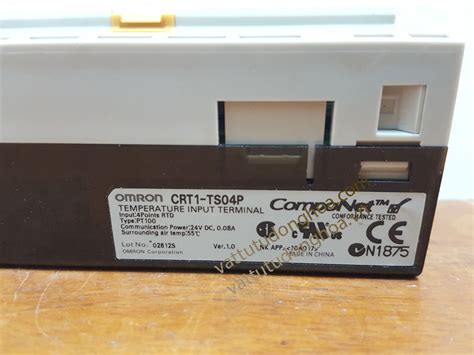 Cửa Hàng Vật Tư Tự Động Hóa Hcm Componet Temperature Input Remote Terminal Omron Crt1 Ts04p