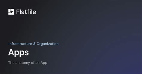Apps Flatfile Developer Docs