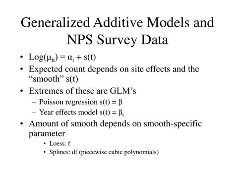 Ppt Generalized Additive Models Powerpoint Presentation Free