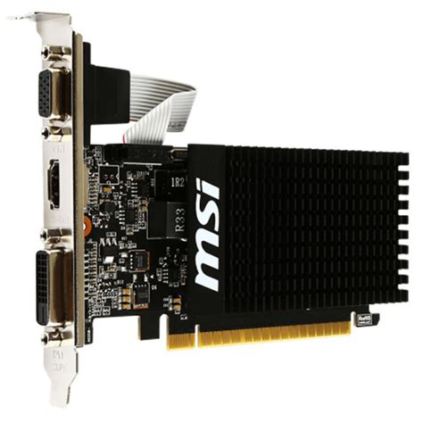 Видеокарта MSI GeForce GT 710, 2 ГБ GDDR3, GDDR3 - купить по низким ...