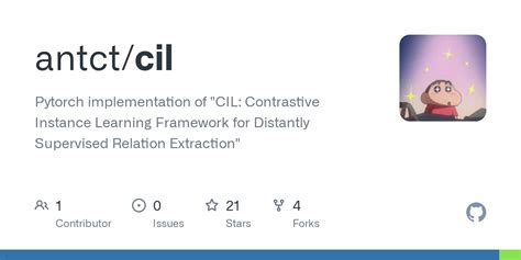Github Antctcil Pytorch Implementation Of Cil Contrastive