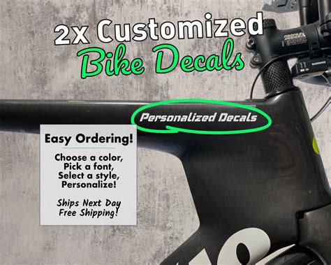 Custom Decals For Bike Frames At Jesse Matlock Blog