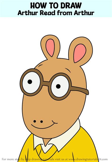 How To Draw Arthur Read From Arthur Characters From Arthur How To