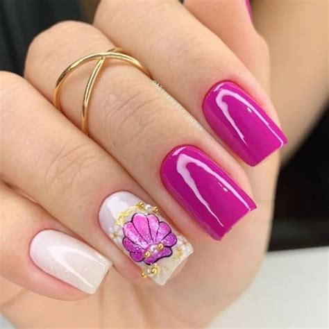 Diseños De Uñas Cuadradas Cortas Amé Estas Imágenes Lifestyle