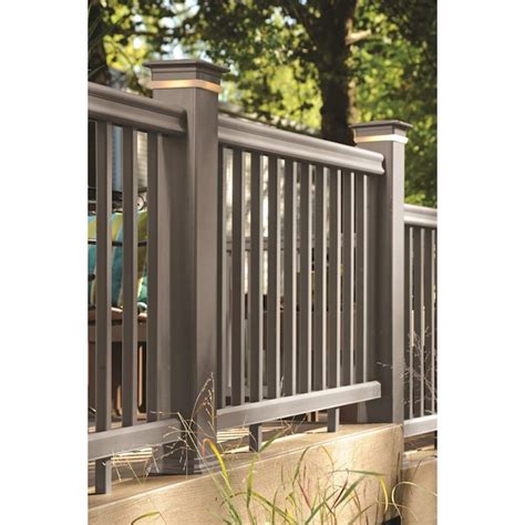 Timbertech Classic Composite 6 Ft X 3 In X 3 Ft Slate Gray Composite