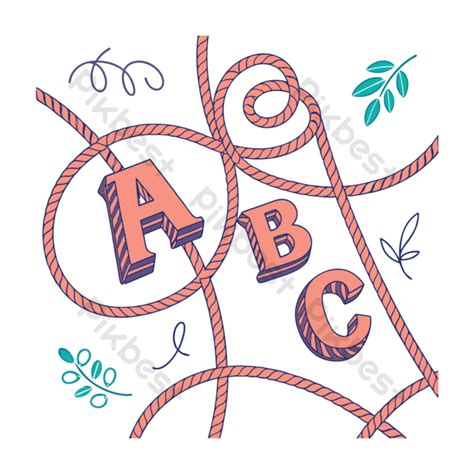 Interlocking Letters Crafting Unity Through Design Illustration Eps Free Download Pikbest