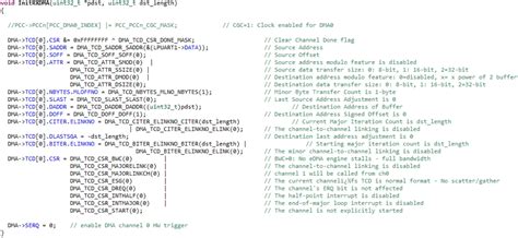 Writing Data From Uart With Dma In A New Array Nxp Community