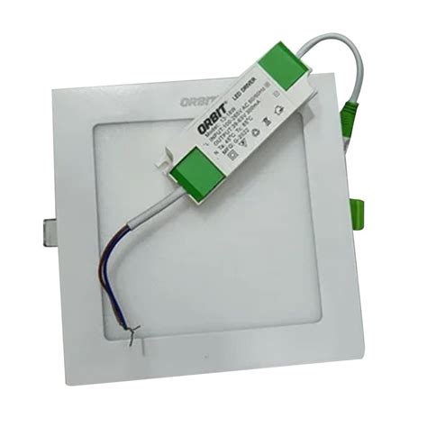 15w Orbit Led Square Panel Light For Indoor Cool Daylight At ₹ 375