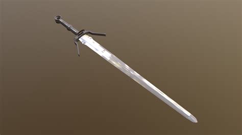 Witcher Style Sword Work In Progress Download Free 3d Model By