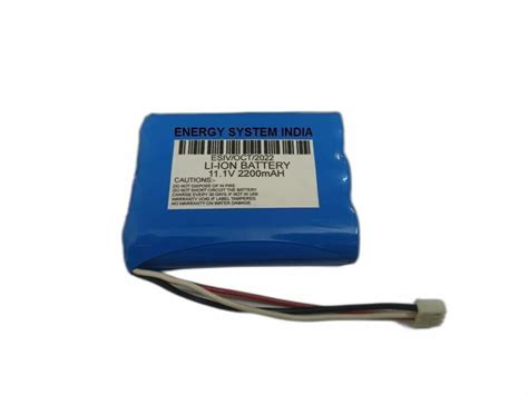 111 Volts 111v 2200mah Lithium Ion Battery For Medical Equipment At