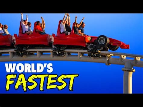 Top 10 Fastest Roller Coasters In The World And Will The Record Ever Be