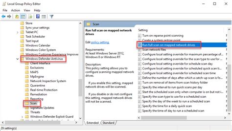How To Scan Mapped Network Drives With Windows Defender On Windows