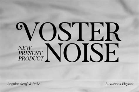 Voster Noise Font All Free Fonts Voster Noise Font All Free Fonts