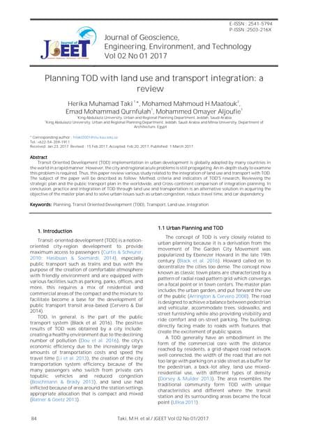 Enhancing Sustainable Urban Growth And Connectivity Through Indonesias
