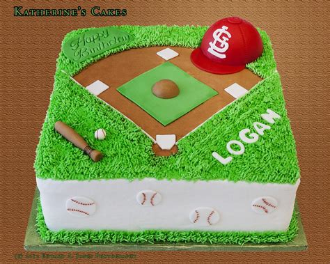 Baseball Themed Birthday Cake Artofit