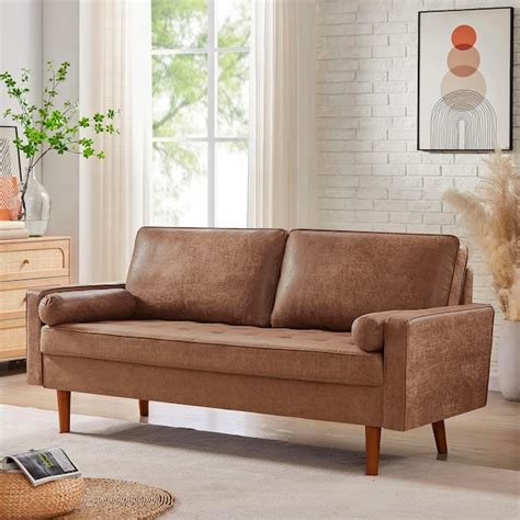 Premium Photo Modern Leather Couch