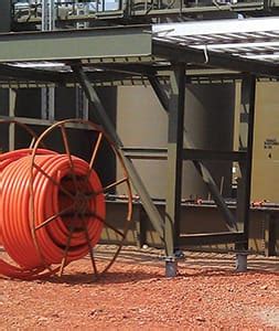 CHANCE Pipe Anchors Screw Anchors For Oil Gas Pipeline Systems CHANCE Foundation Solutions