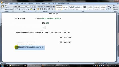 Materi Subnetting Ip Kelas Cmp4 Youtube