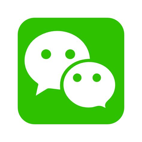 Wechat 아이콘 소셜 미디어 및 로고 아이콘
