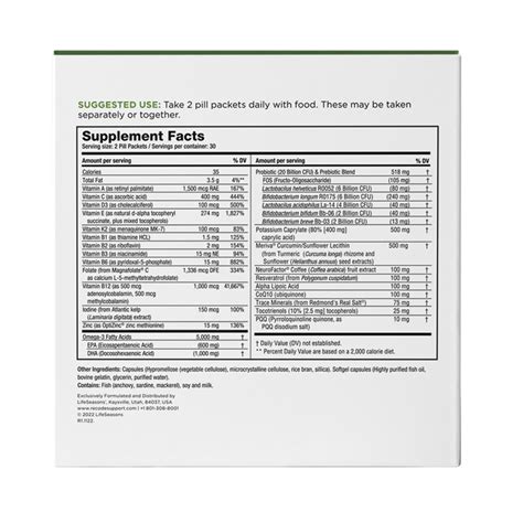 Daily Essentials Bredesen Recode Protocol Supplements