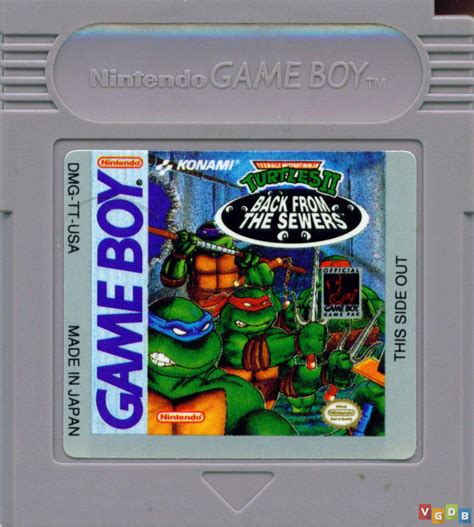 Teenage Mutant Ninja Turtles Ii Back From The Sewers Vgdb Vídeo Game Data Base