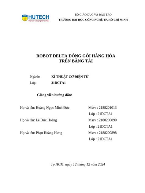 Tt Robot Delta Pdf