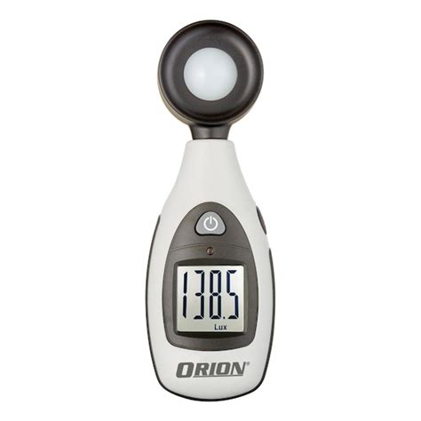 Orion Instrumento De Medición De Intensidad Luminosa Luxómetro Comprar