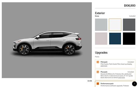 Opções De Cores Do Polestar 3 Polestar Forum